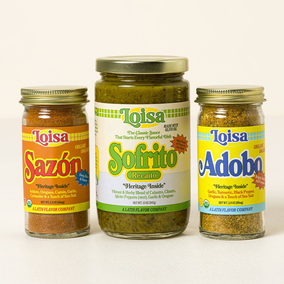 Uncommon Goods | Latin Seasoning Trio | Latin seasonings