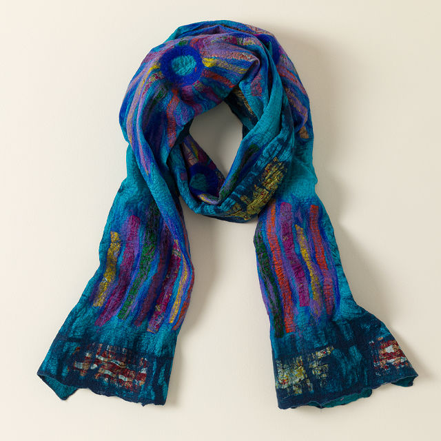 Repurposed Sari Sun Scarf