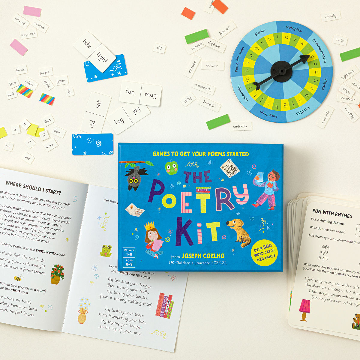 Uncommon Goods | The Poetry Kit: Games to Get Started | kids poetry kit