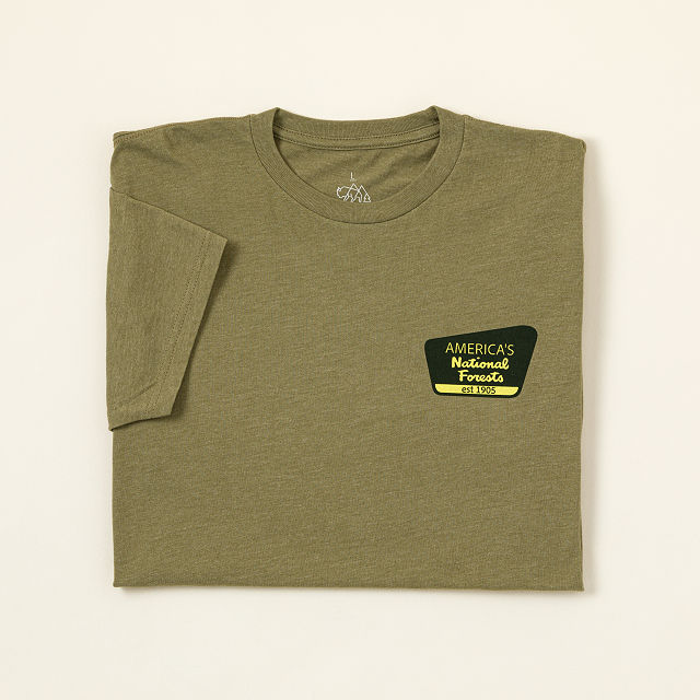 American National Forests Bucket List T Shirt