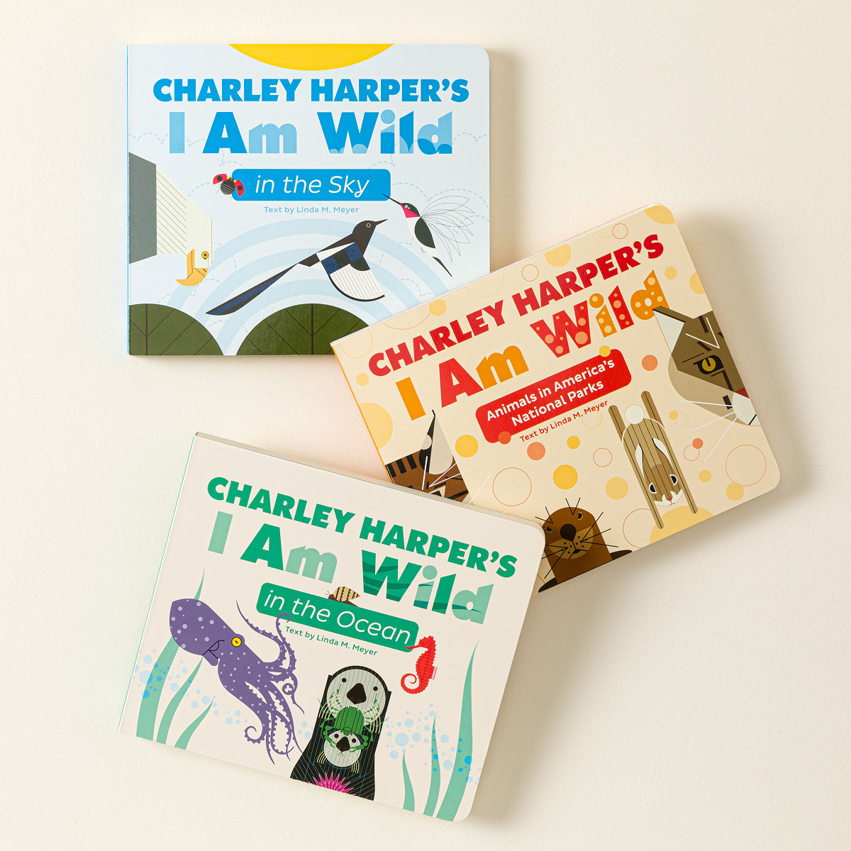 Uncommon Goods | Charley Harper’s Animals Board Book Set | nature board ...