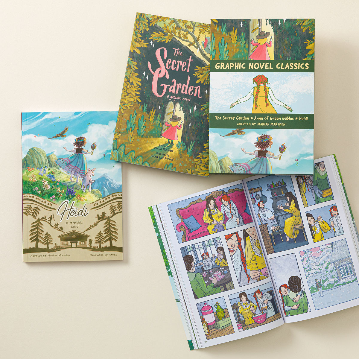 Uncommon Goods | Kids Graphic Novel Classics Box Set — Book Lover Gift