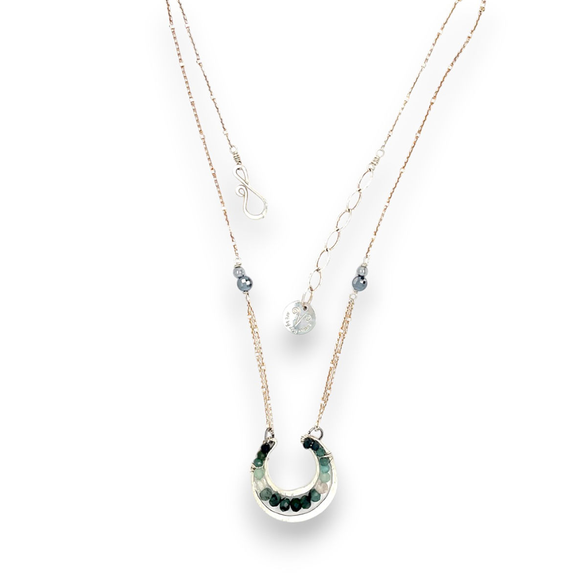 Uncommon Goods | Blue Rainbow Necklace | amazonite necklace