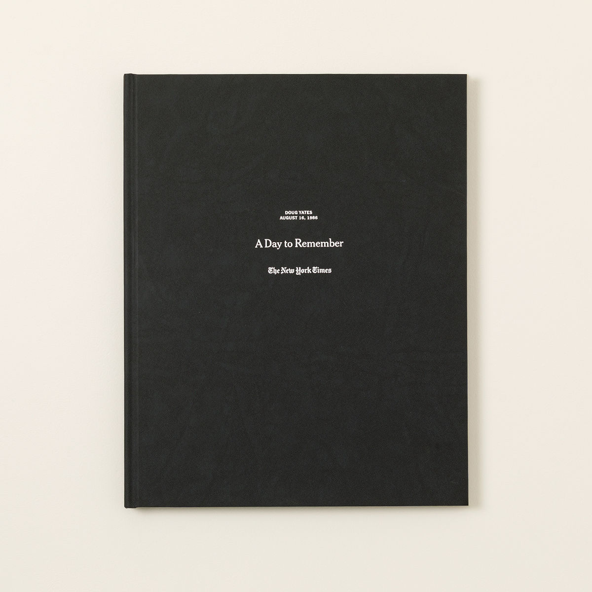 Uncommon Goods | New York Times Custom Day to Remember Book | special ...