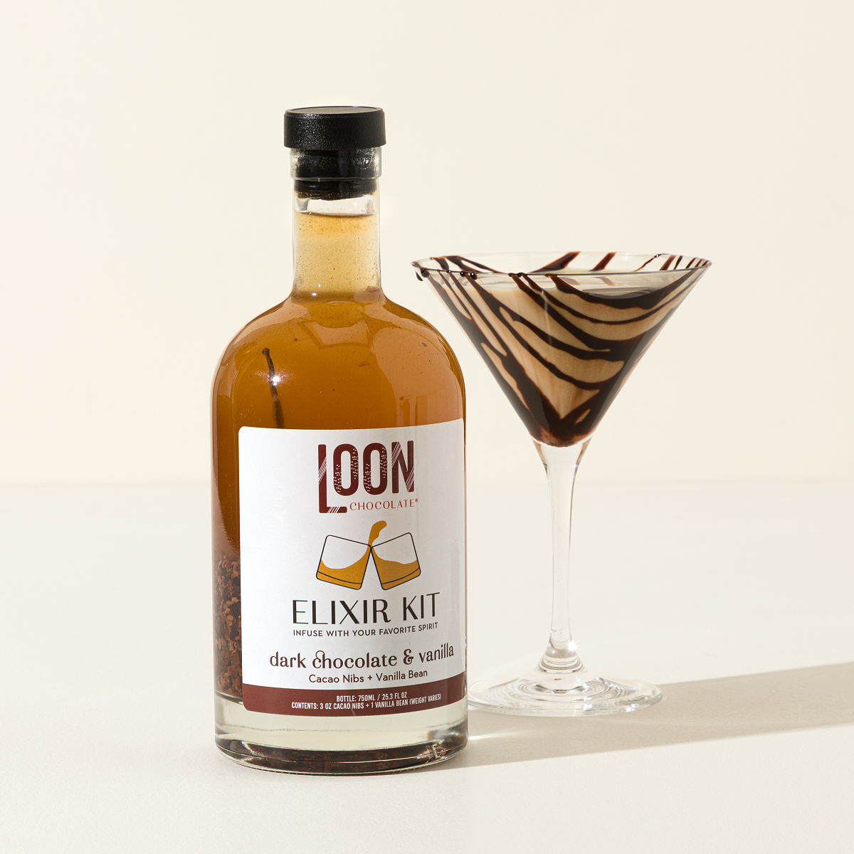 Uncommon Goods | Chocolate Cocktail Infusion Kit | chocolate cocktails